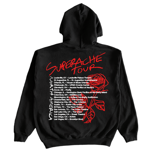 CONAN GRAY 2022 SUPERACHE TOUR HOODIE - NA - Conan Gray Official Store